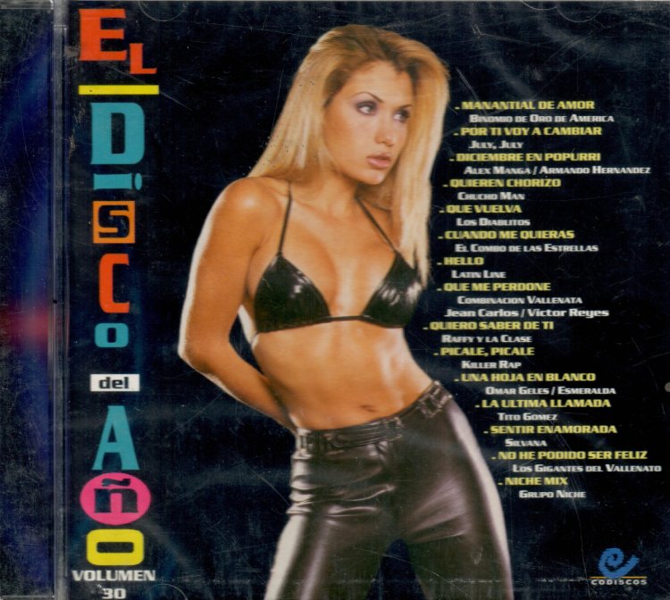 El Disco del Ano (CD Vol#30 Varios Artistas) CO-6654 – Musica Tierra Caliente