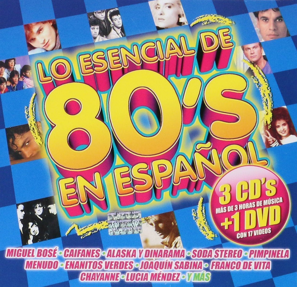 Esencial de Los 80's (En Español 3CD+DVD Sony-897420) – Musica Tierra Caliente