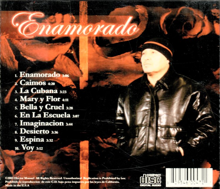 Hector Manuel (CD Enamorado) HM-60047 – Musica Tierra Caliente