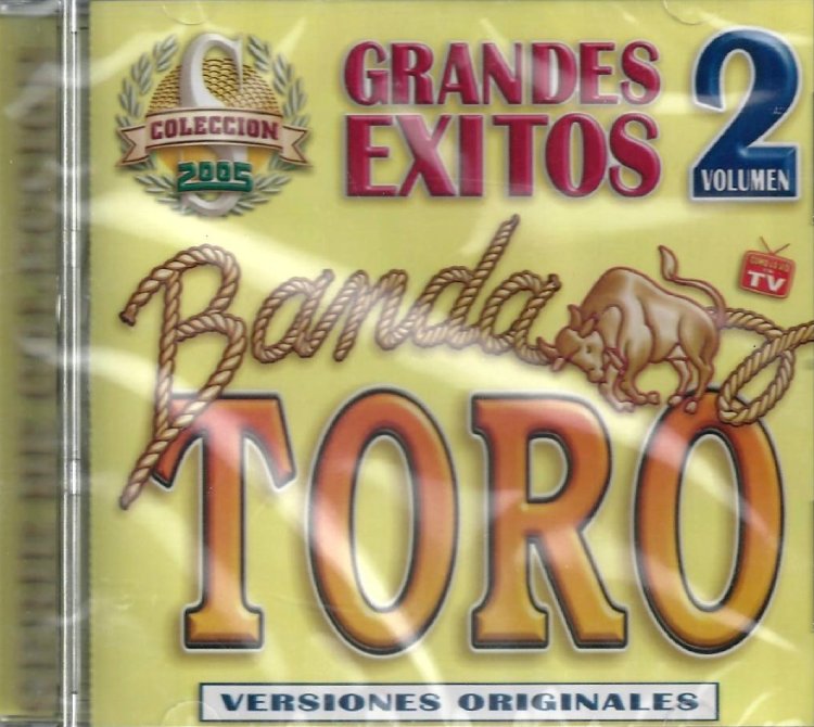 Toro Banda (CD Vol#2 Grandes Exitos) SGL-526 – Musica Tierra Caliente