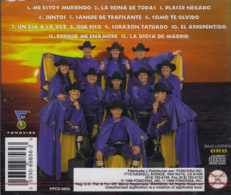 Zorro Banda (CD A Capa Y Espada) FPCD-9856 – Musica Tierra Caliente