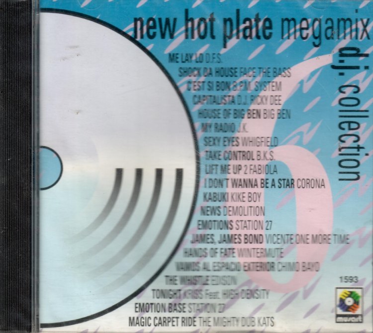 New Hot Plate Megamix (CD Vol#6 D.J. Collection Varios Artist) CDEI-15 ...