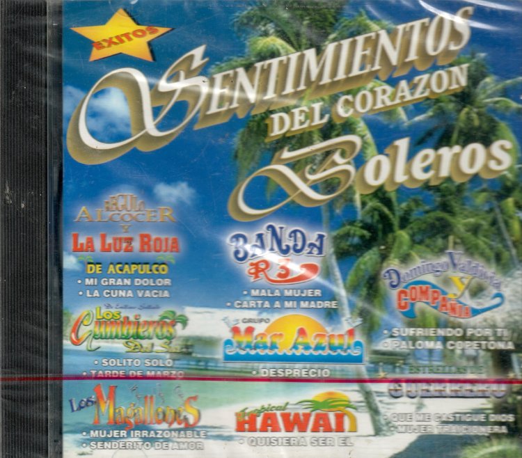 Sentimientos Del Corazon (CD Boleros Varios Artistas) PS-033 – Musica ...