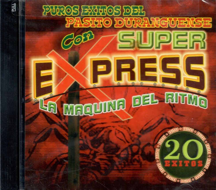Super Express (CD 20 Exitos Del Pasito Duranguense) AM-220 – Musica ...