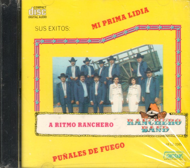 Ranchero Band (CD Mi Prima Lidia ) FRCD-2045 – Musica Tierra Caliente