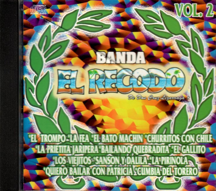 Recodo Banda (CD Vol#2 El Trompo) CDDM-020 – Musica Tierra Caliente