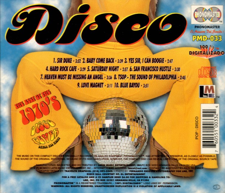 Disco Fever (CD Various Artists) PMD-033 – Musica Tierra Caliente