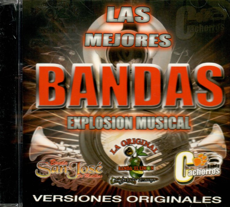 Las Mejores Bandas (CD Explosion Musical Varios Artistas) CD-90038 ...