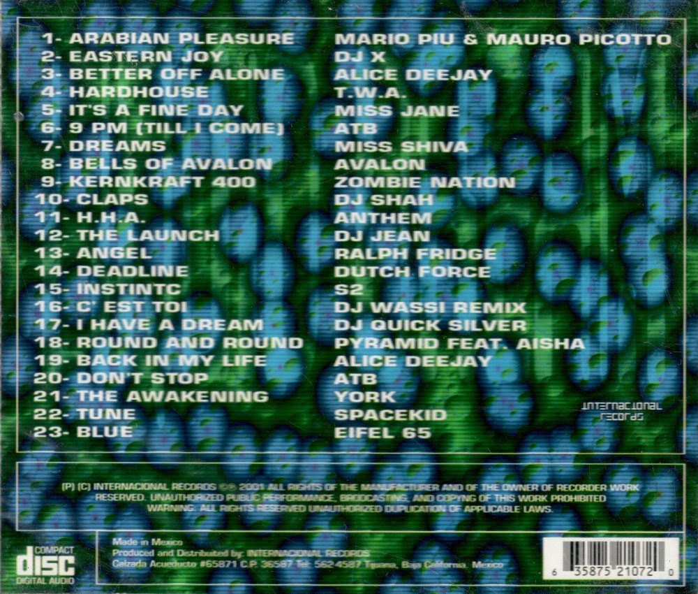 DJ Uforia (CD Liquid Dreams) INTER-2107 – Musica Tierra Caliente