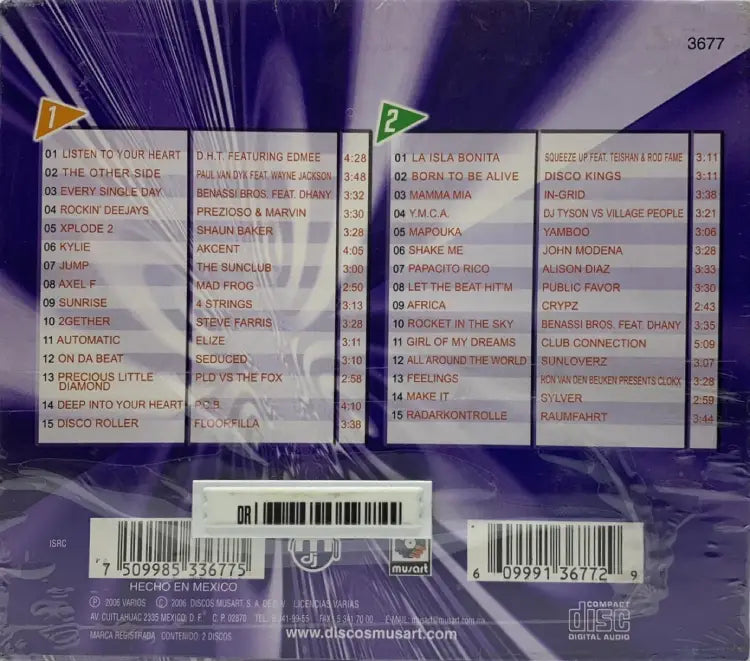 Hits Collection (2CD 2006) CDETVI-3677 – Musica Tierra Caliente