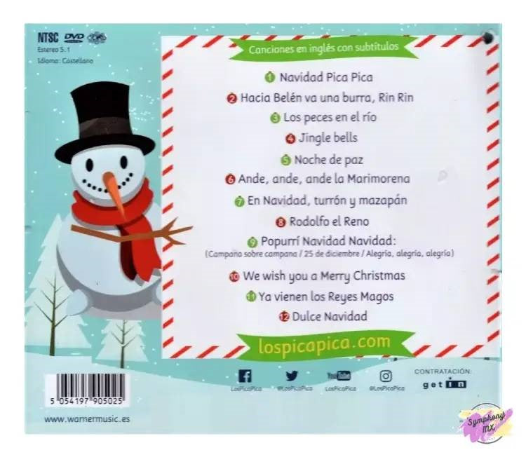 Pica Pica (CD+DVD Navidad Navidad) WEAX-79050 – Musica Tierra Caliente
