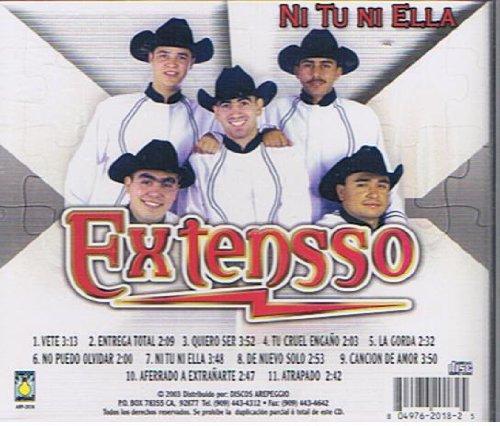 Extensso (CD Ni Tu Ni Ella) ARP-2018 OB – Musica Tierra Caliente