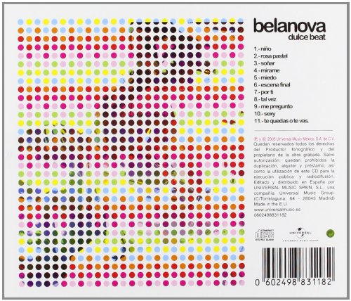 Belanova (CD Dulce Beat) UMGX-1670 OB n/az – Musica Tierra Caliente