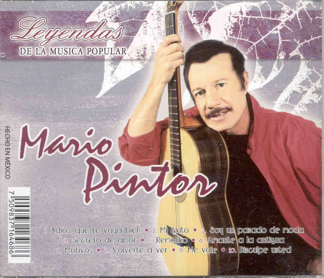 Mario Pintor (CD Leyendas De La Musica Popular ) LEY-16468 Ob – Musica ...