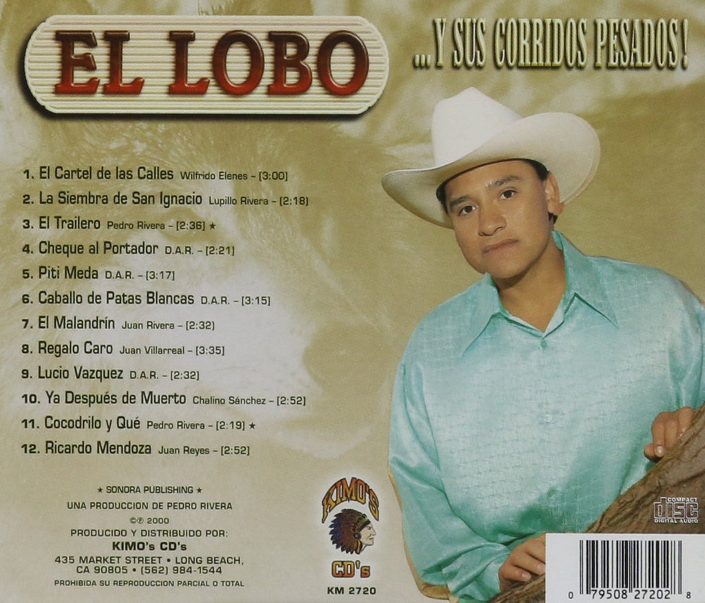 Lobo El (CD Y Sus Corridos Pesados) KM-2720 CH n/az – Musica Tierra ...