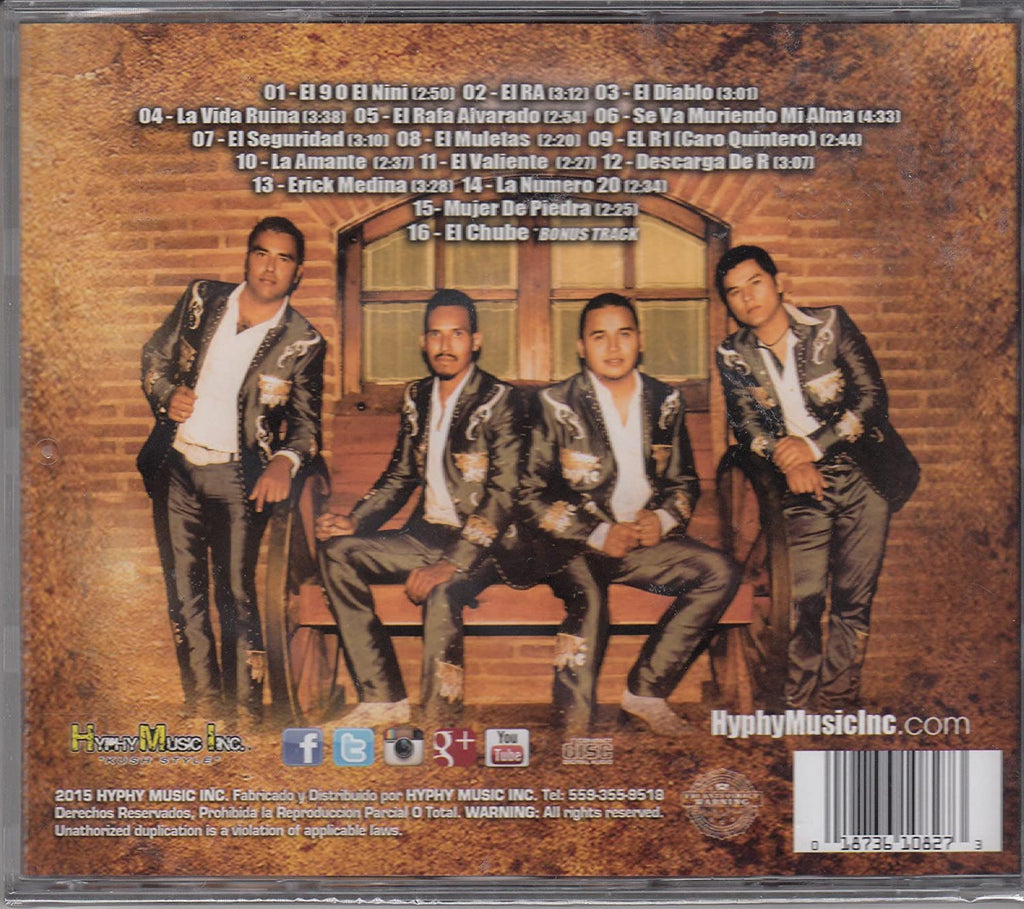 Triple Norte (CD La Vida Ruina) Hyphy-2015 – Musica Tierra Caliente