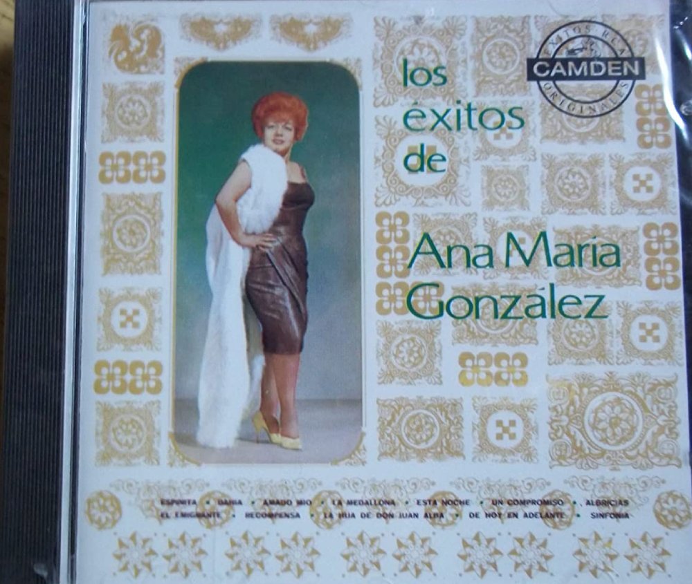 Ana Maria Gonzalez (CD Los Exitos De) CDV-1900 – Musica Tierra Caliente