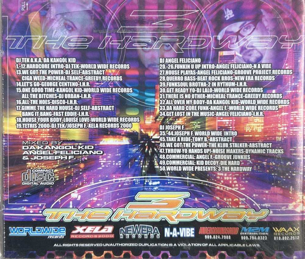 3 the Hard Way (CD Chicago to Los Angeles & Back) WWPCD-1004 – Musica ...
