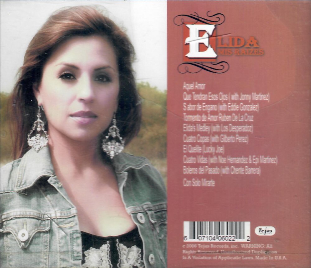 Elida Reyna (CD Mis Raizes) TR-0602 – Musica Tierra Caliente