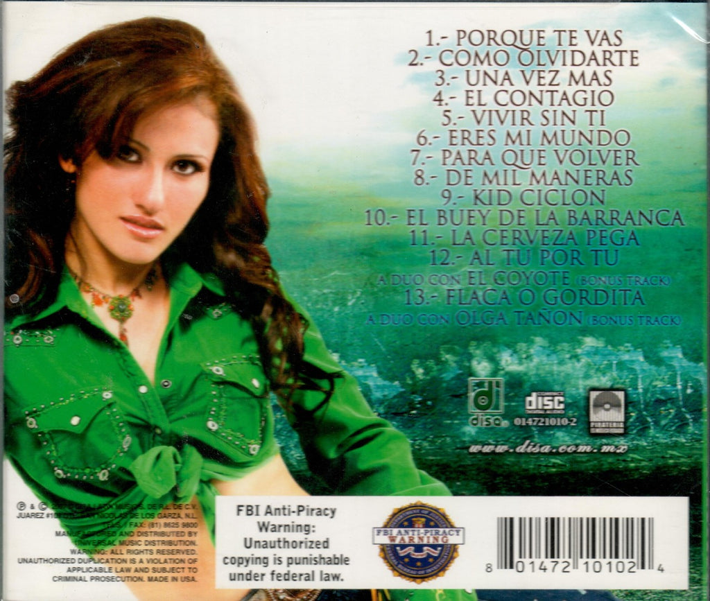 Isabela (CD Porque Te Vas) DISA-21010 – Musica Tierra Caliente