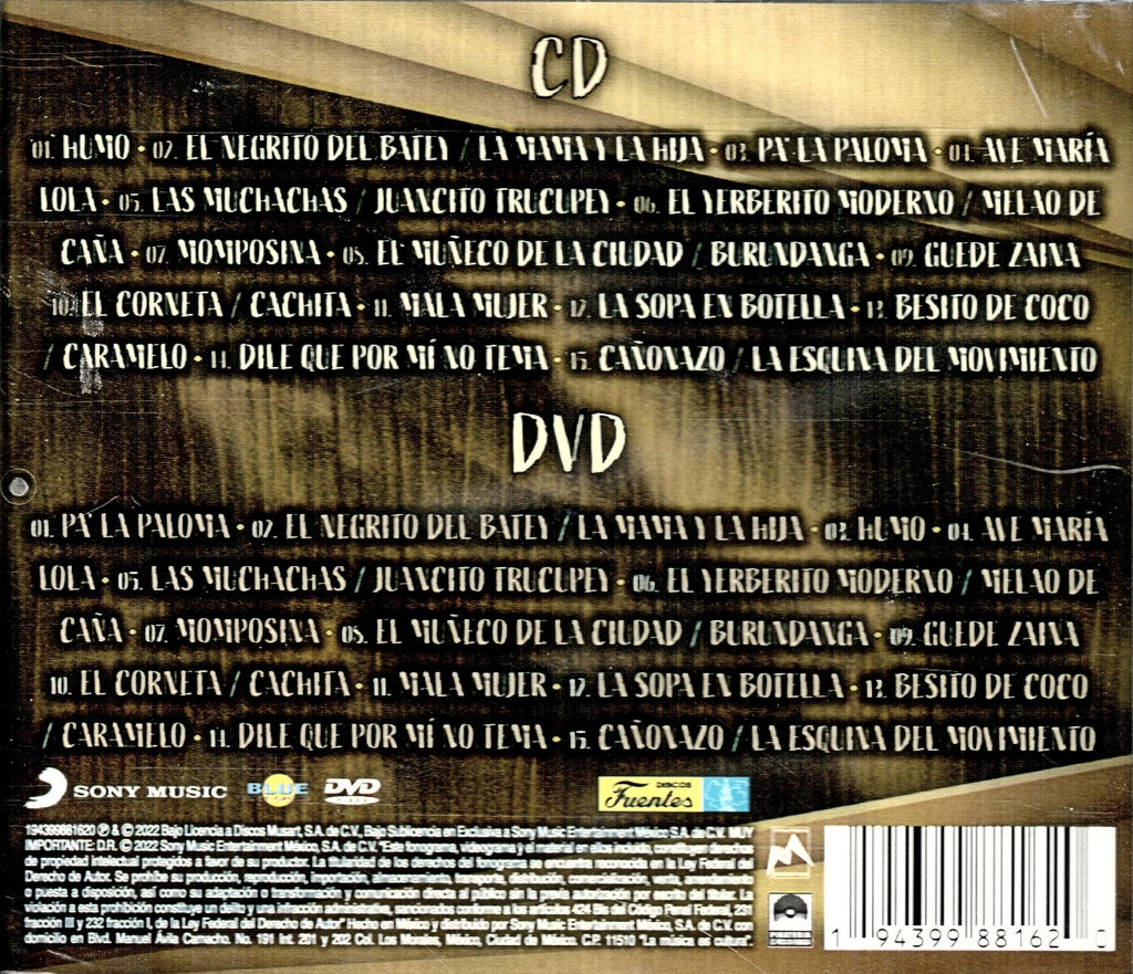 Alquimia (CD-DVD NTSC(0) Concierto 25 Aniversario) SMEM/FUENTES-8816 N ...