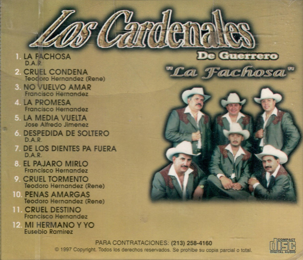 Cardenales de Guerrero (CD La Fachosa)) VOL#1 OB – Musica Tierra Caliente