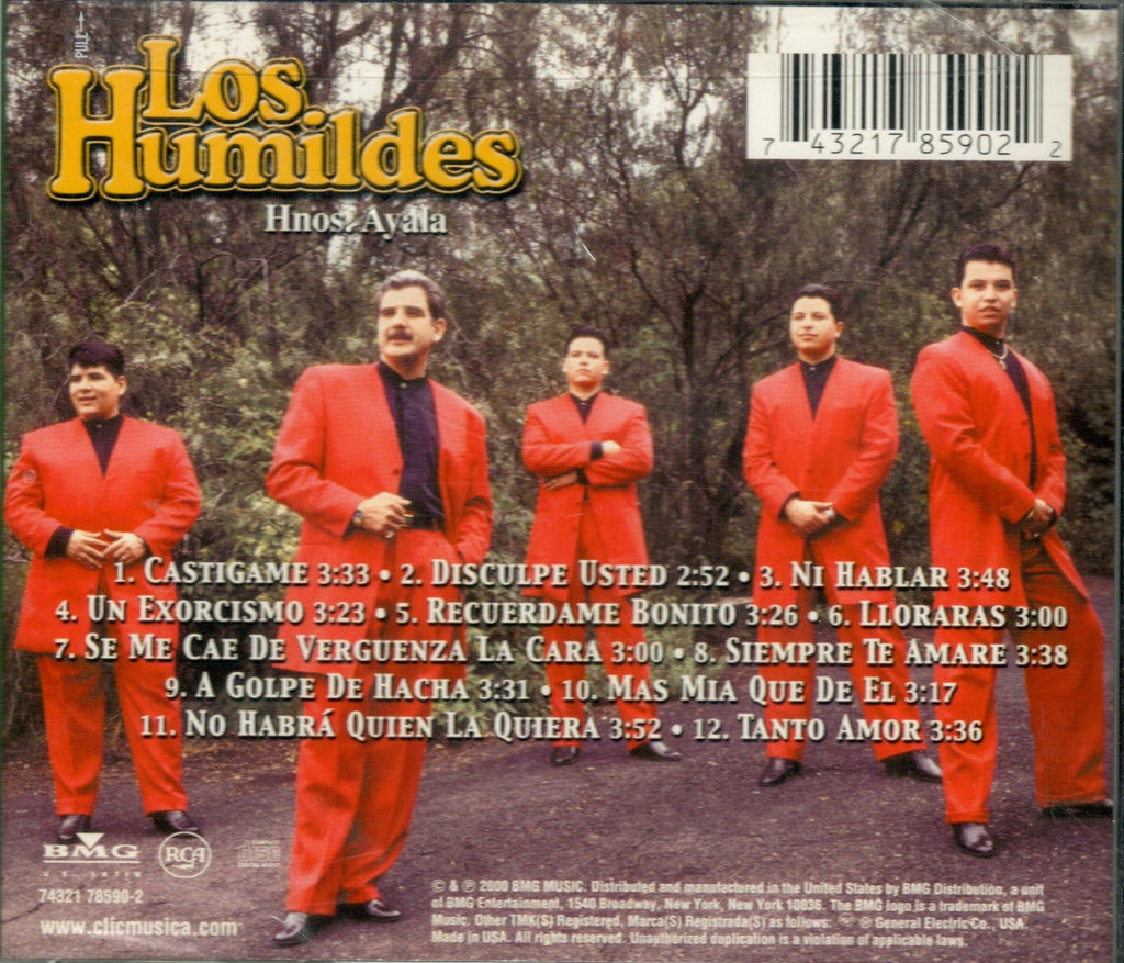 Humildes Los (CD Porque No Basta) BMG-78590 OB – Musica Tierra Caliente