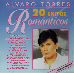 Alvaro Torres (CD 20 Exitos Romanticos IM=-2009) – Musica Tierra Caliente