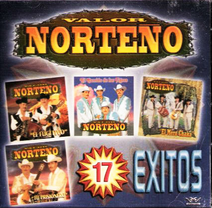 Valor Norteno (CD 17 Exitos) Can-718 – Musica Tierra Caliente