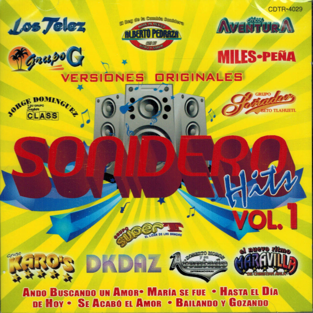 Sonidero Hits Vol#1 (CD Varios Grupos) Cdtr-4029 – Musica Tierra Caliente