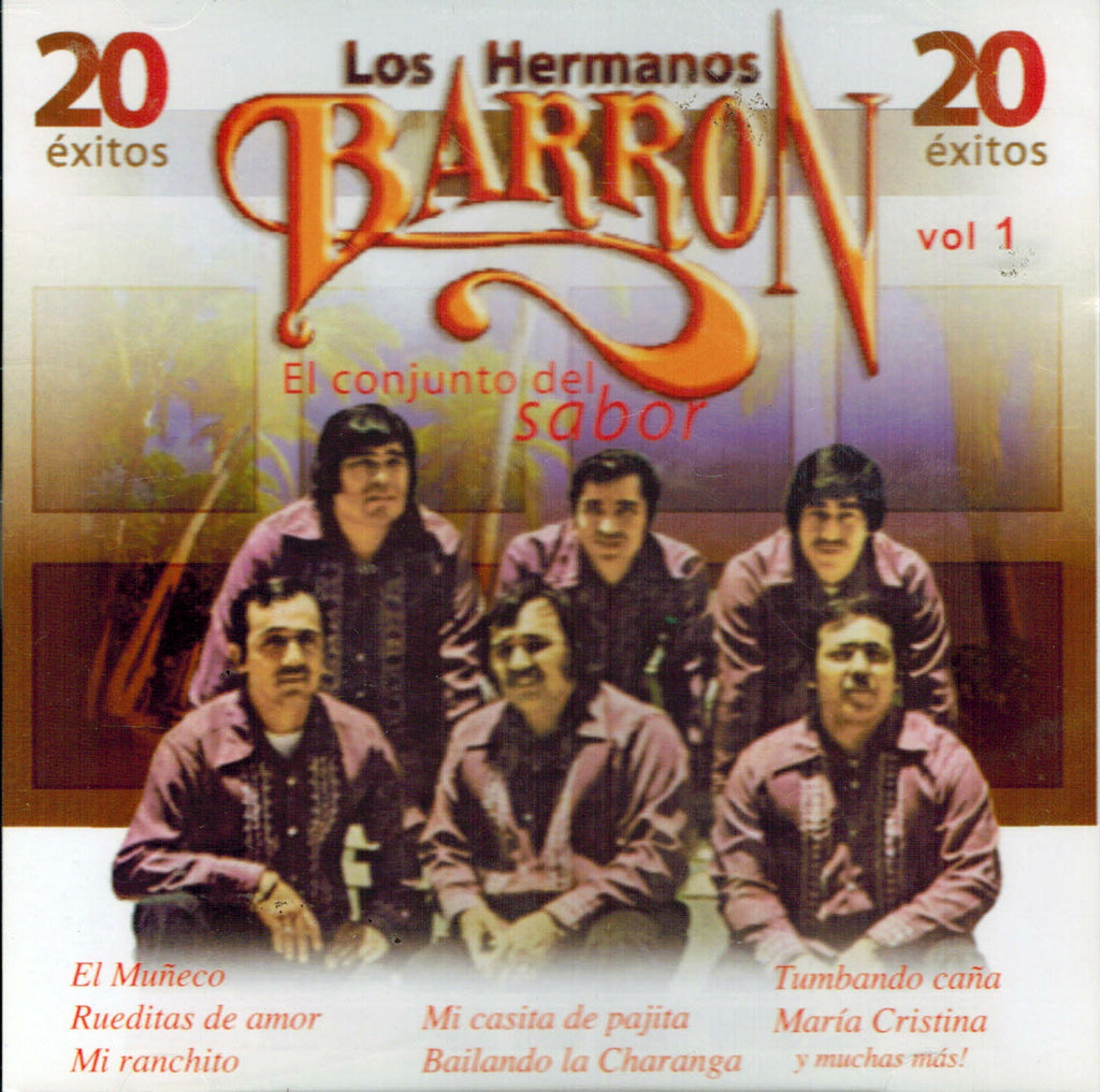 Barron Hermanos (CD 20 Exitos Volumen 1) CDLC-1080 – Musica Tierra Caliente