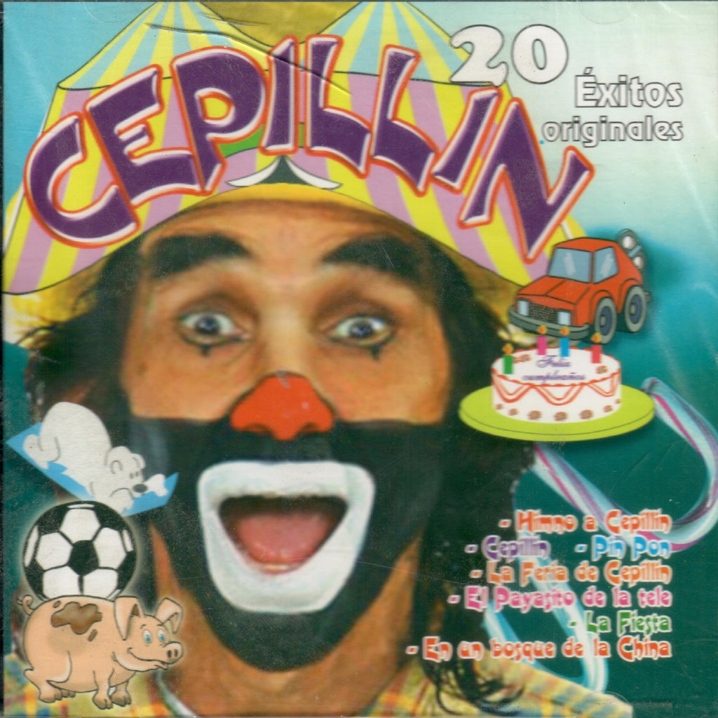 Cepillin (CD 20 Exitos Originales CDLD-2159) – Musica Tierra Caliente