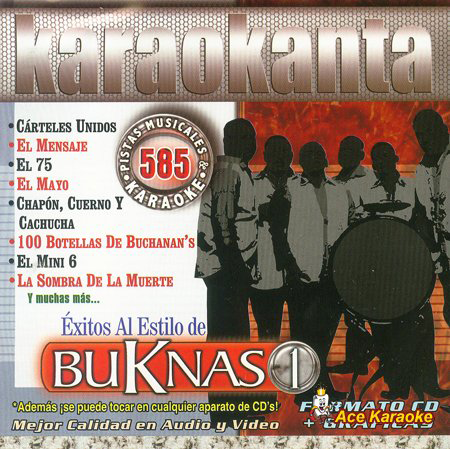 Karaokanta CD Exitos Al Estilo De Buknas Jade-4585 – Musica Tierra Caliente