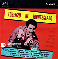 Lorenzo de Monteclaro (CD El Nuevo Galan de la Cancion) EMI-91887 N/AZ ...