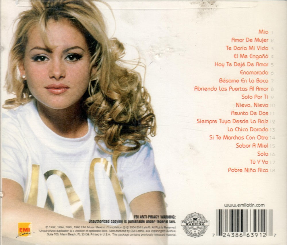 Paulina Rubio (CD Viva La Diva) EMIUS-66391 Ob N/Az – Musica Tierra ...