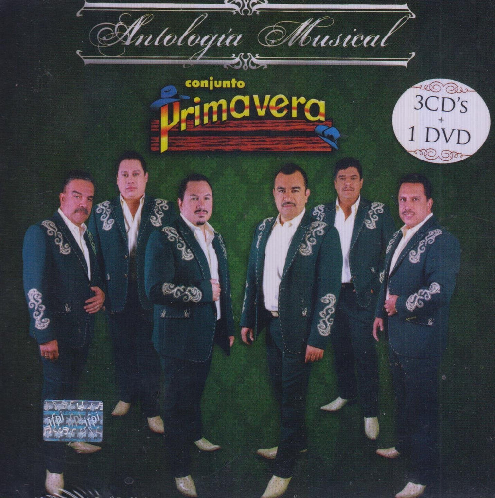 Primavera (Antologia 3CDs+DVD Fonovisa-413791) – Musica Tierra Caliente