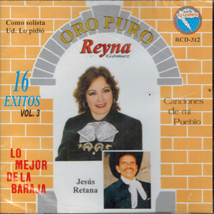 Reyna Gomez (CD 16 Exitos Volumen 3) RCD-312 ob – Musica Tierra Caliente