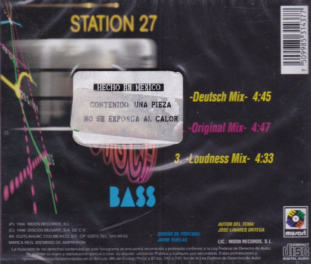 Deutsch Bass (CD Station 27) CDSI-1437 – Musica Tierra Caliente