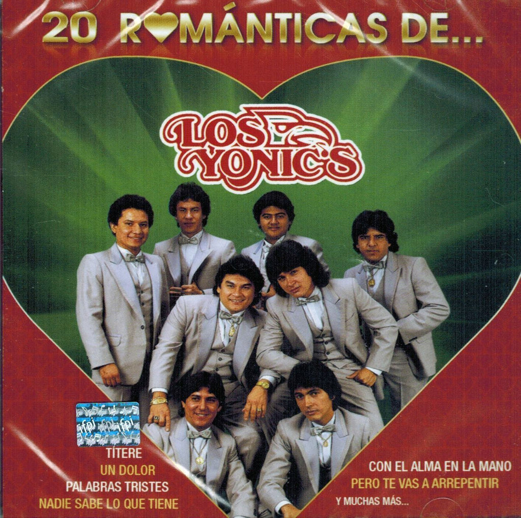 Yonic's (CD 20 Romanticas De) UMGX-21654 – Musica Tierra Caliente